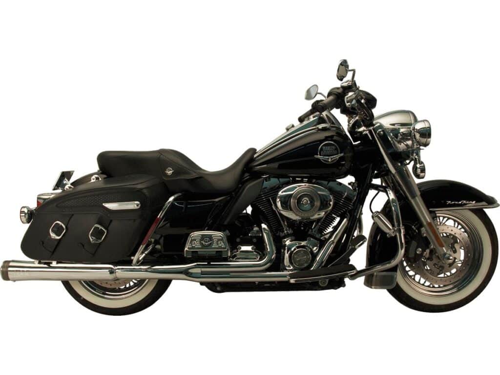 Fat Shot 2-1 Exhaust System Black 4", 10-16 Touring - Taco-Motos V-Twin ...
