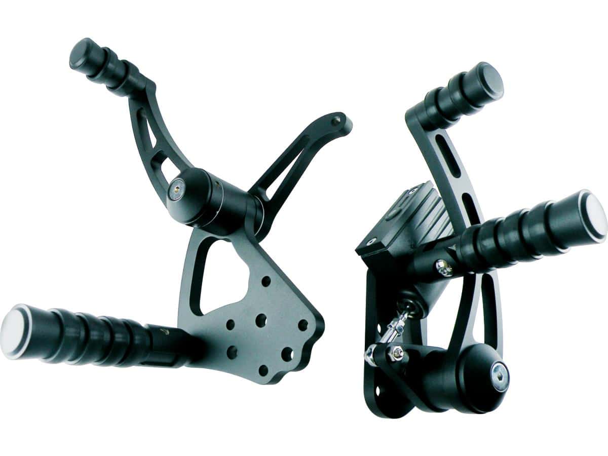 CCE Billet Forward Control Kit Black 5/8" - Taco-Motos V-Twin Service ...